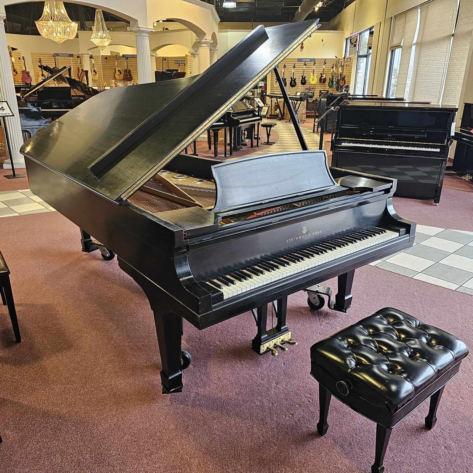 1991 Pre-Owned Steinway "D" Concert Grand Piano - Bill Jones Music ...